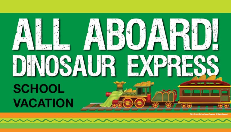 All Aboard! Dinosaur Express | Springfield Museums